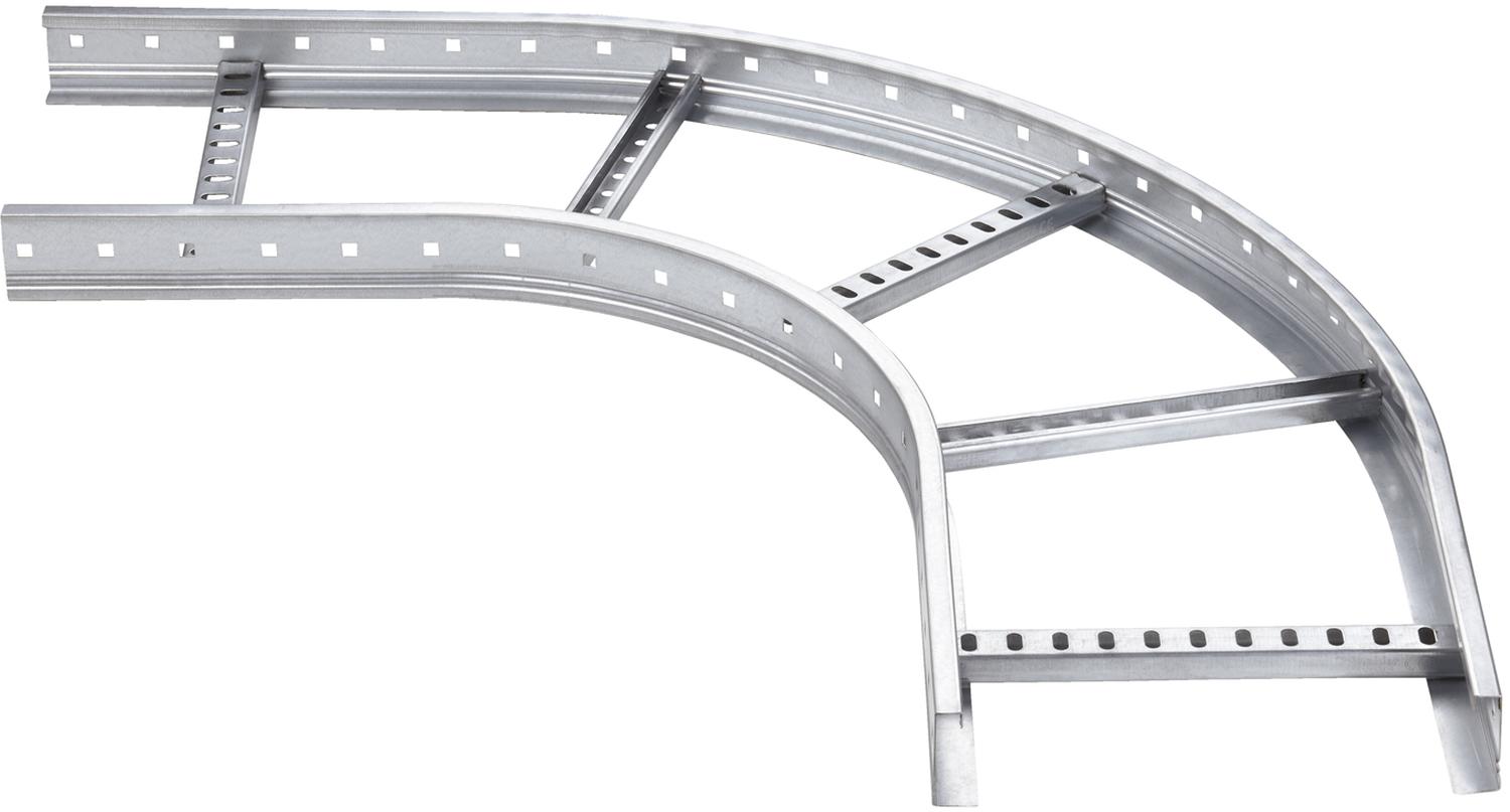 Hor bend 90° H15100 100x500mm HDG | Wibe group