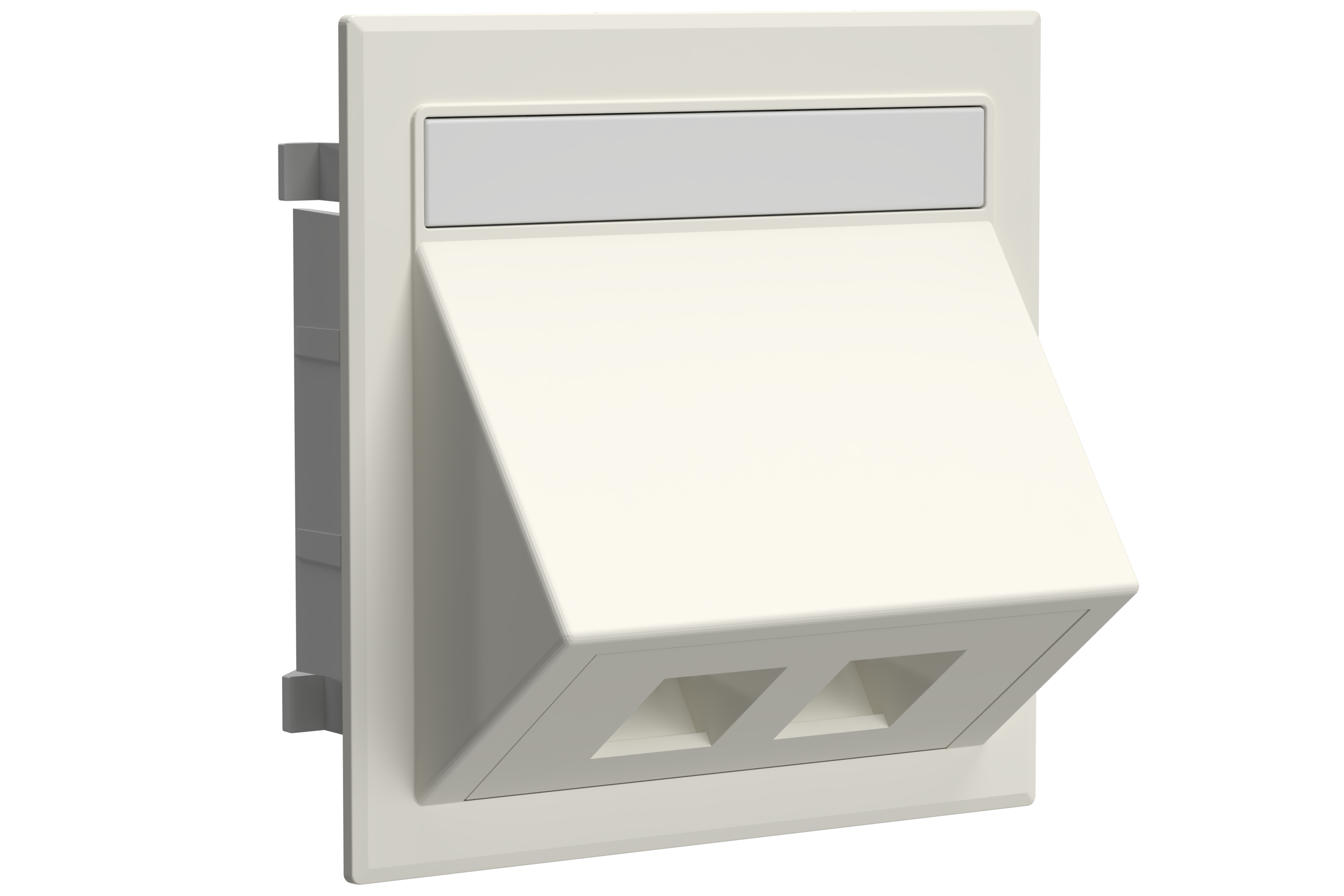 Data RJ45 Keystone white 9010 | Wibe group