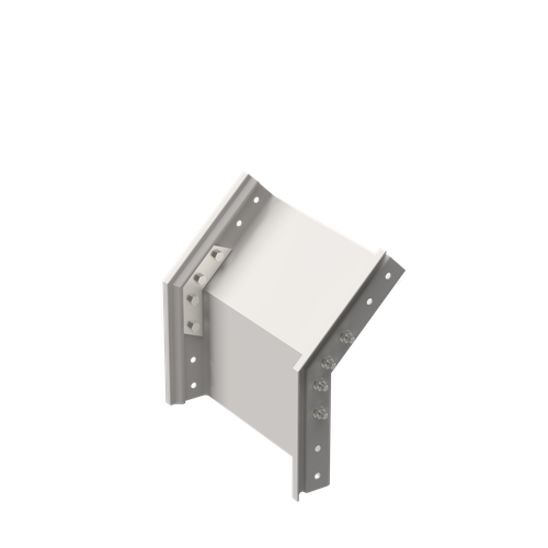 45D External riser 100x60mm MX | Wibe group