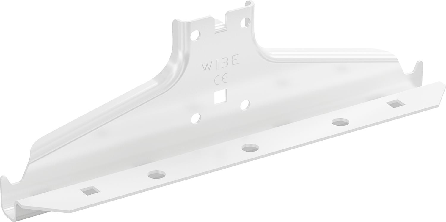 Support bracket 3-600 PG white | Wibe group