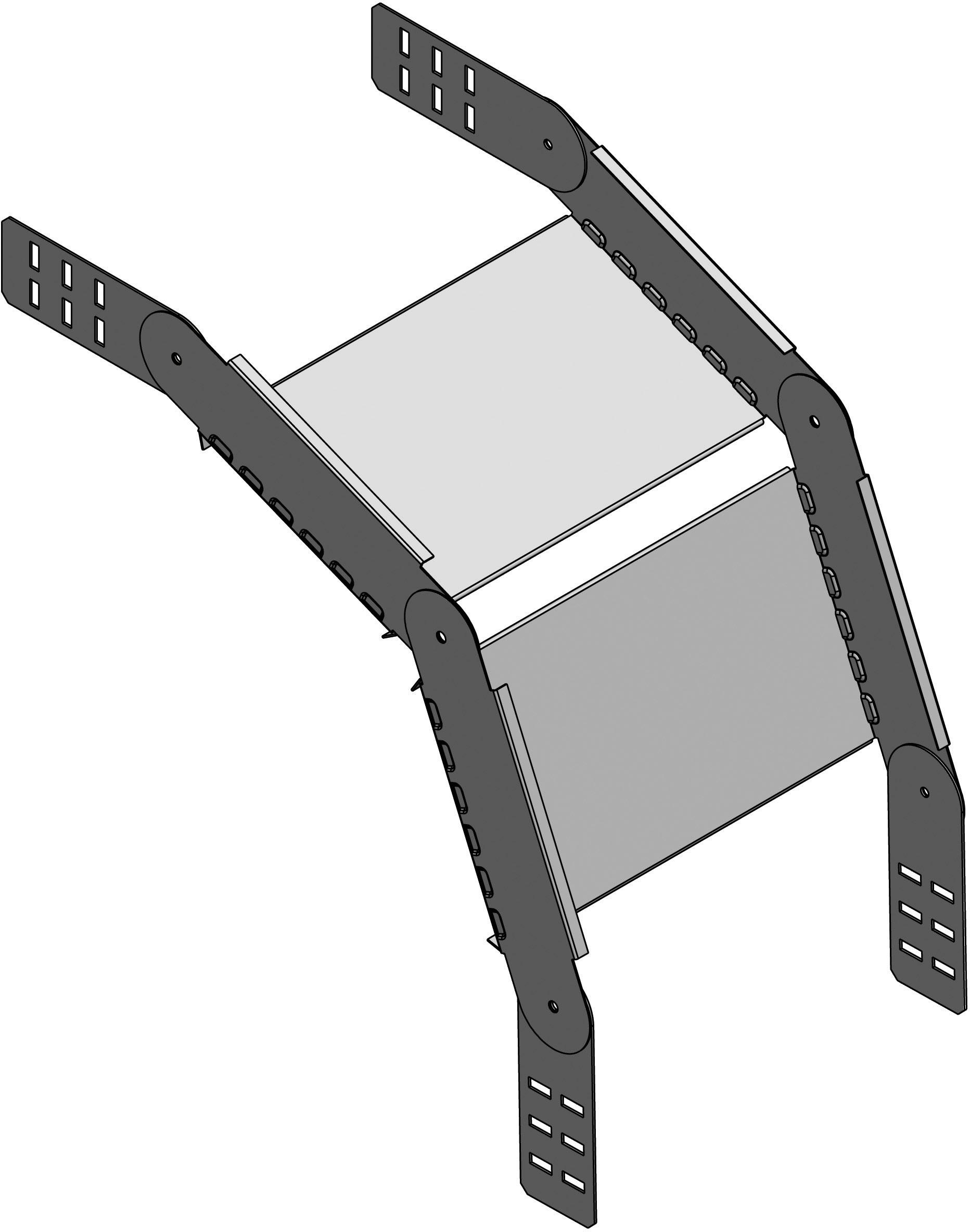 Vertical Bend, adjustable H=60 200 | Wibe group