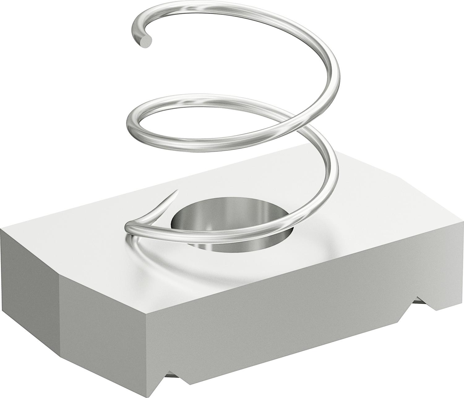 Springnut M10 AISI316L | Wibe group