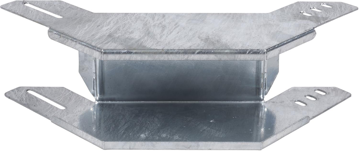 External riser flat 60x100mm 1.5mm HDG | Wibe group