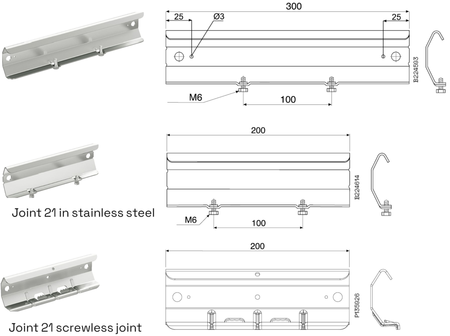 Joint 21 300mm HDG | Wibe group