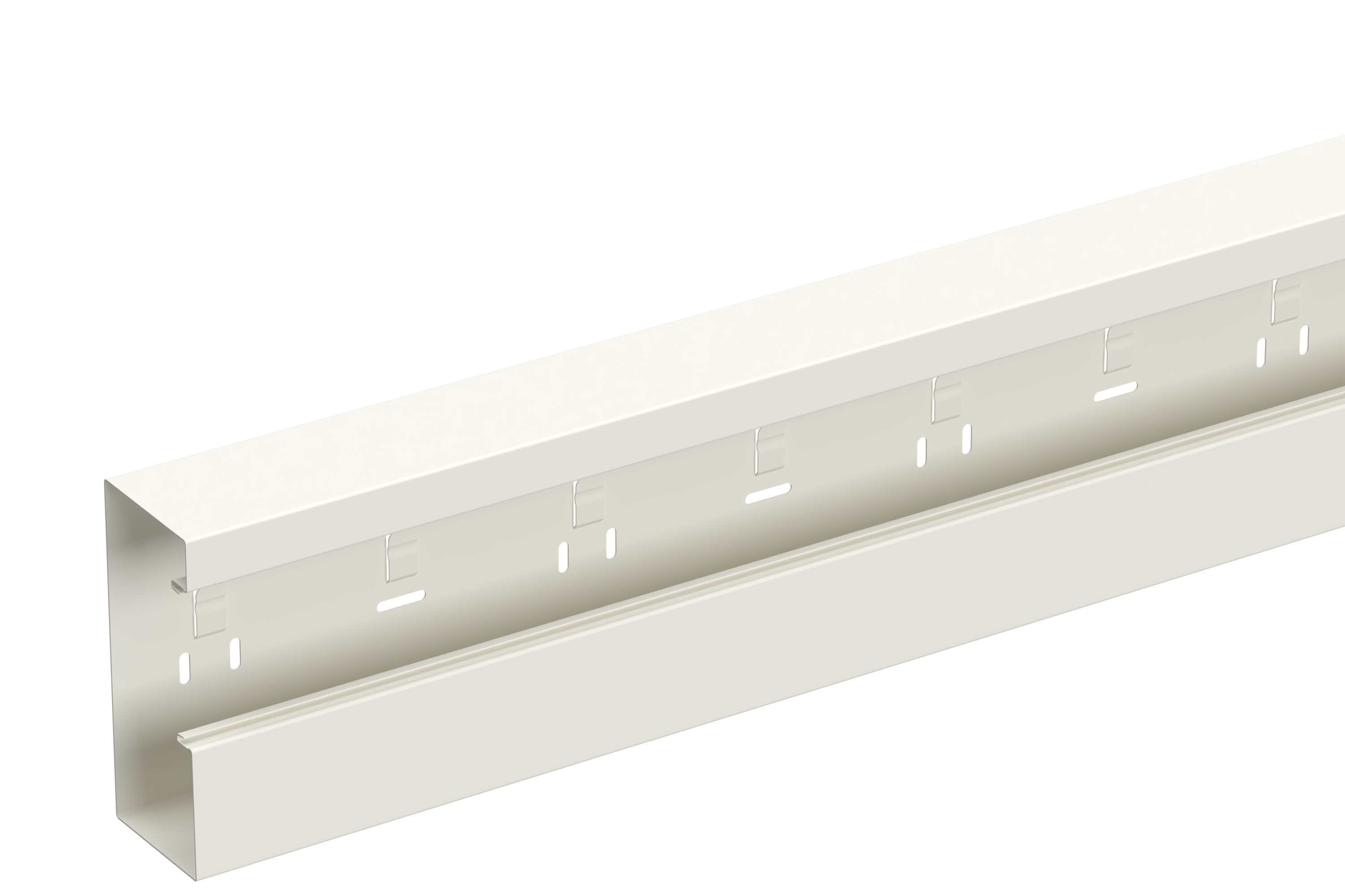 Trunking base steel 170/72 2.5m R9010 | Wibe group