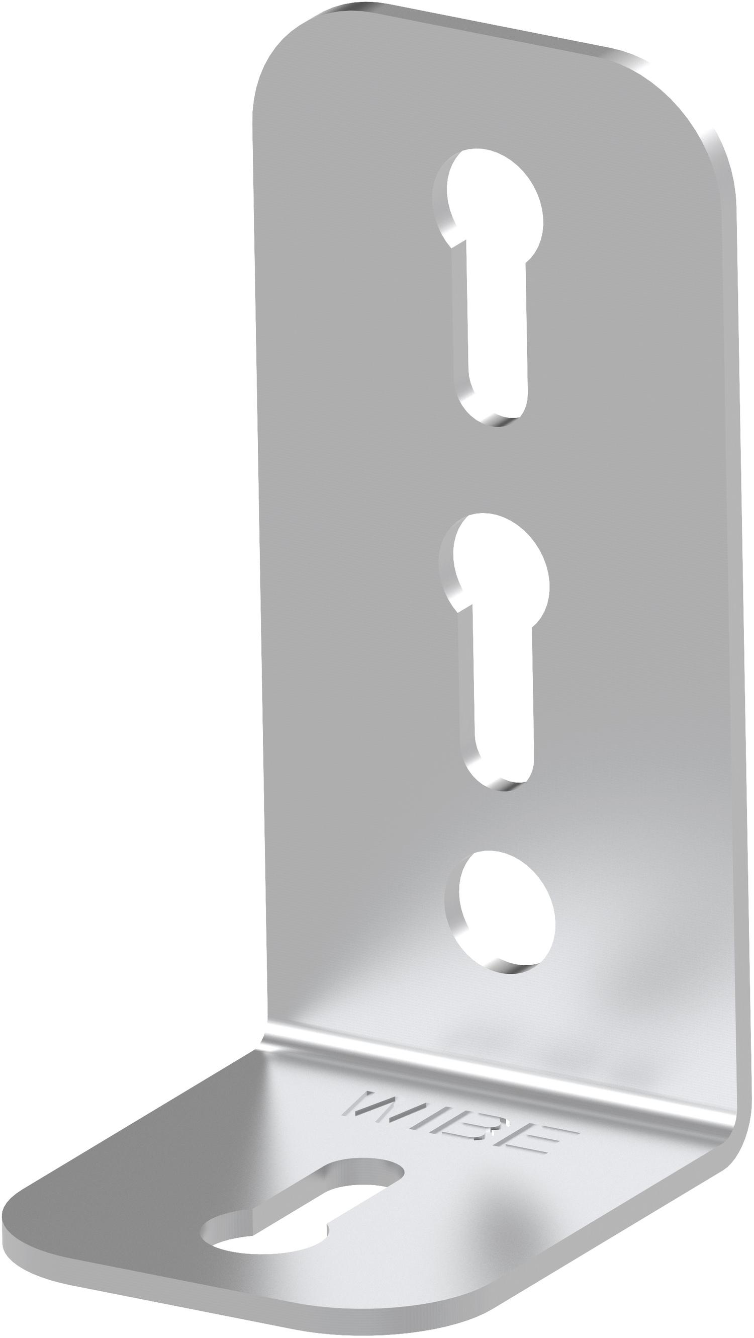 Angle bracket W8 HDG white | Wibe group