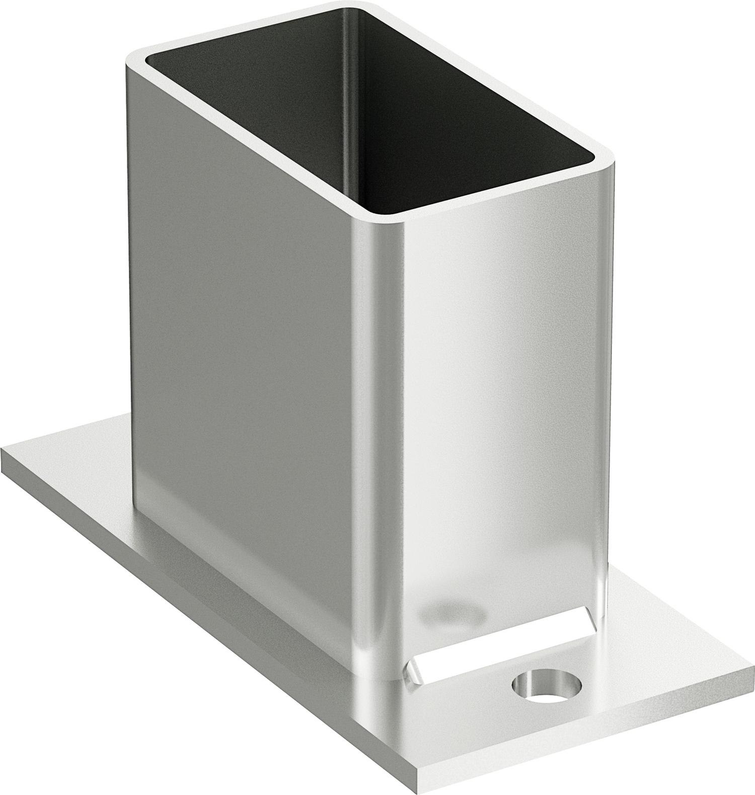 Rail fixing support 24/20F HDG | Wibe group