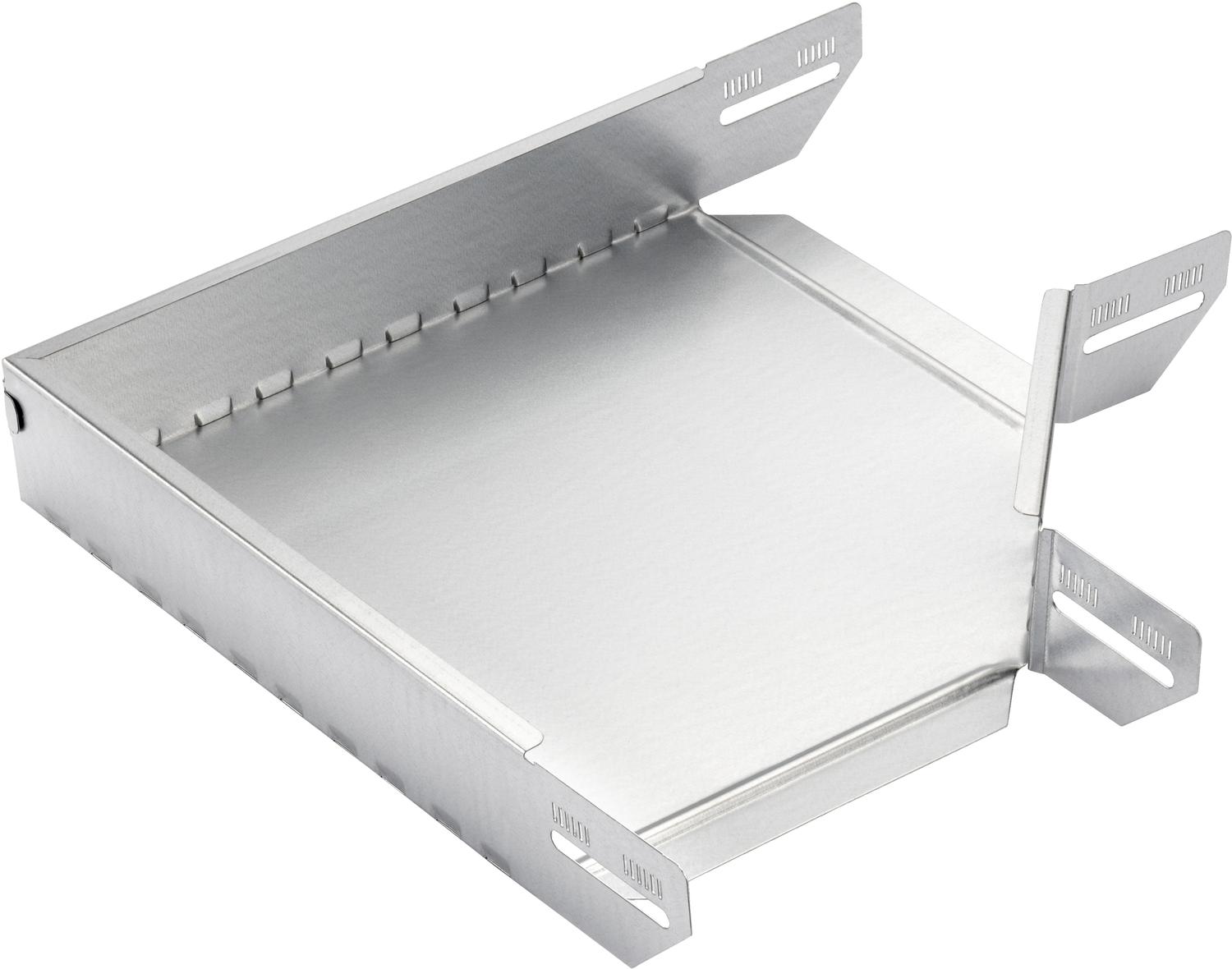 Horizontal 90 bend W=300, T=1,5mm HDG | Wibe group