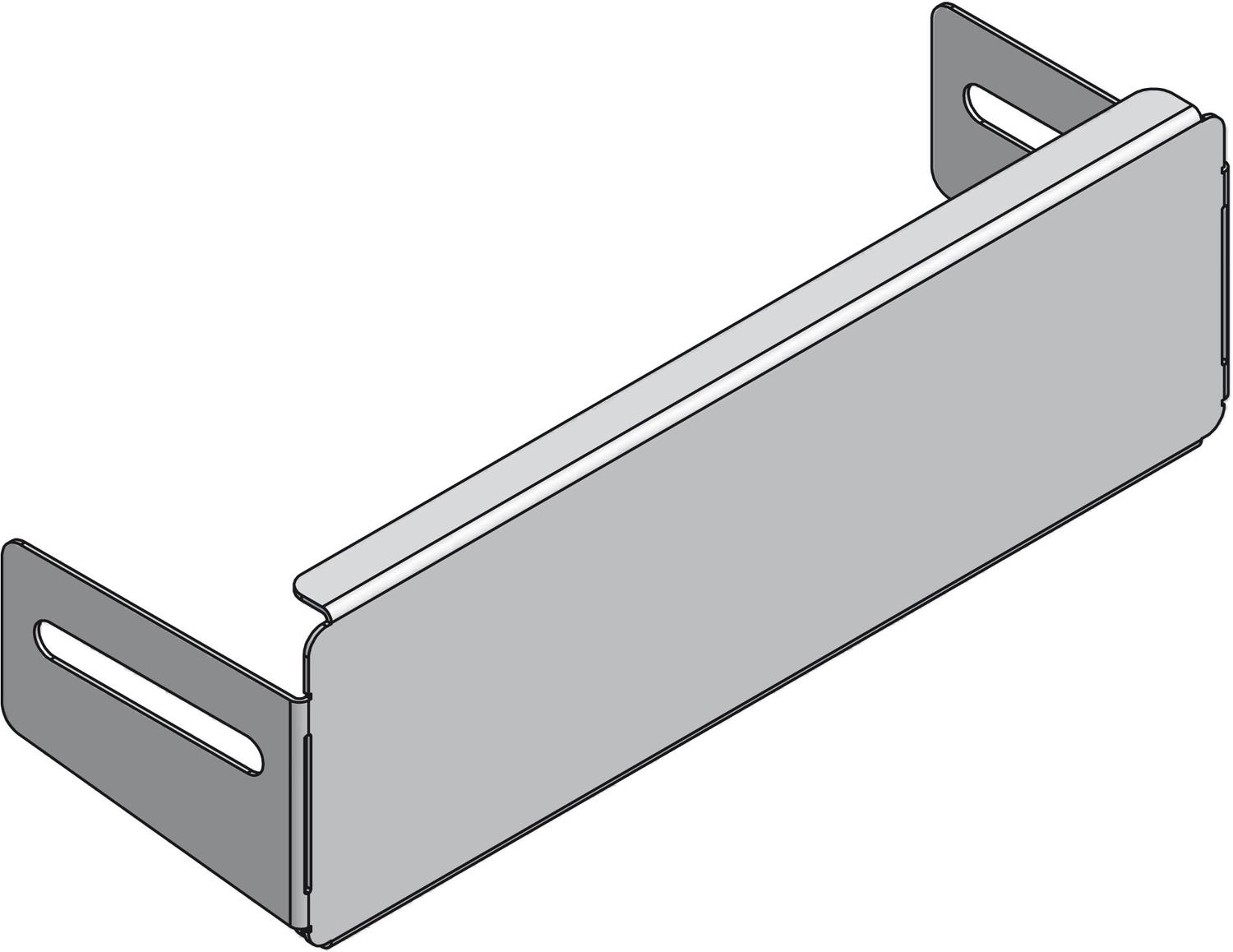 End plate 100mm pre-galvanized | Wibe group