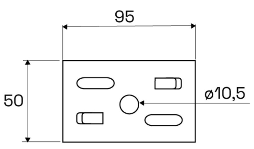 Support hook B39/120-220 EG | Wibe group