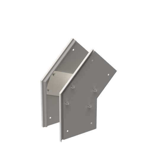 45D External riser 150x210mm MX | Wibe group