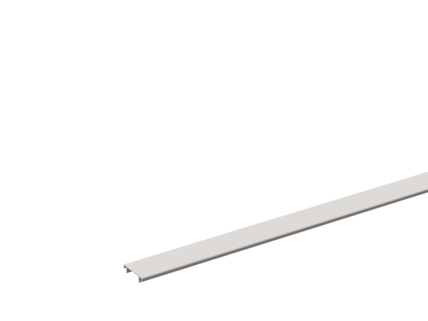 Lid Cable tray 50mm 3m PY1 | Wibe group