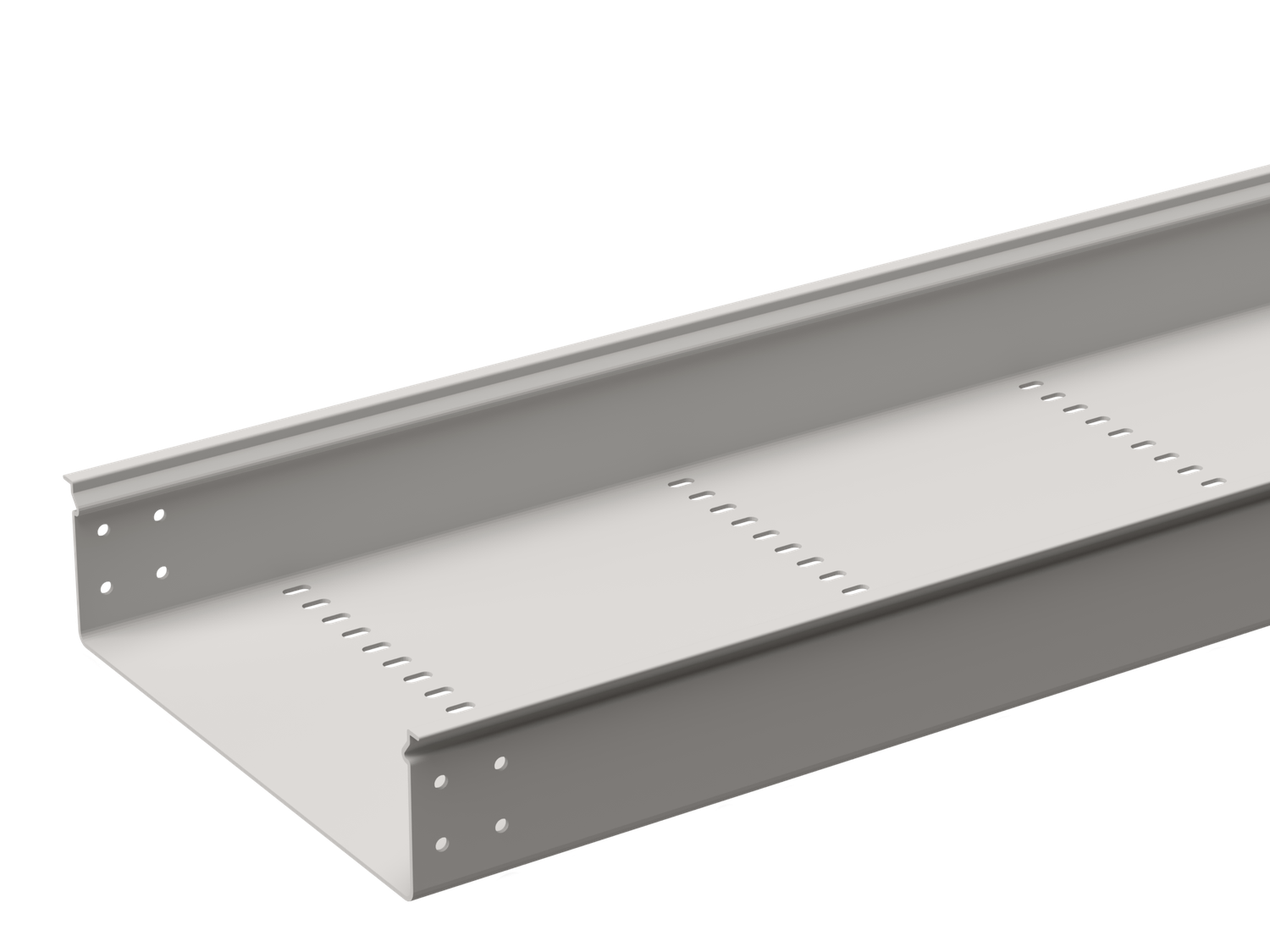 Cable tray slotted 400x110mm 3m MX | Wibe group
