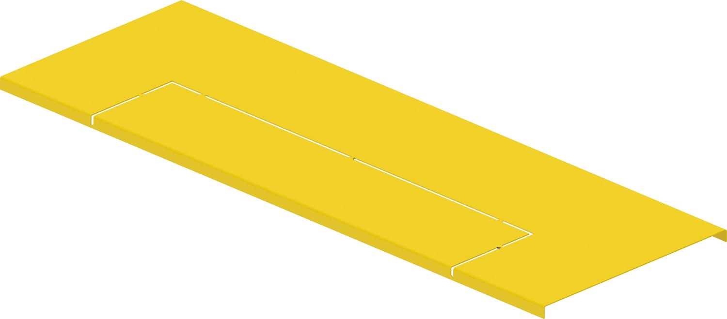 Modular Cover piece 300 RAL1023 L=600mm | Wibe group