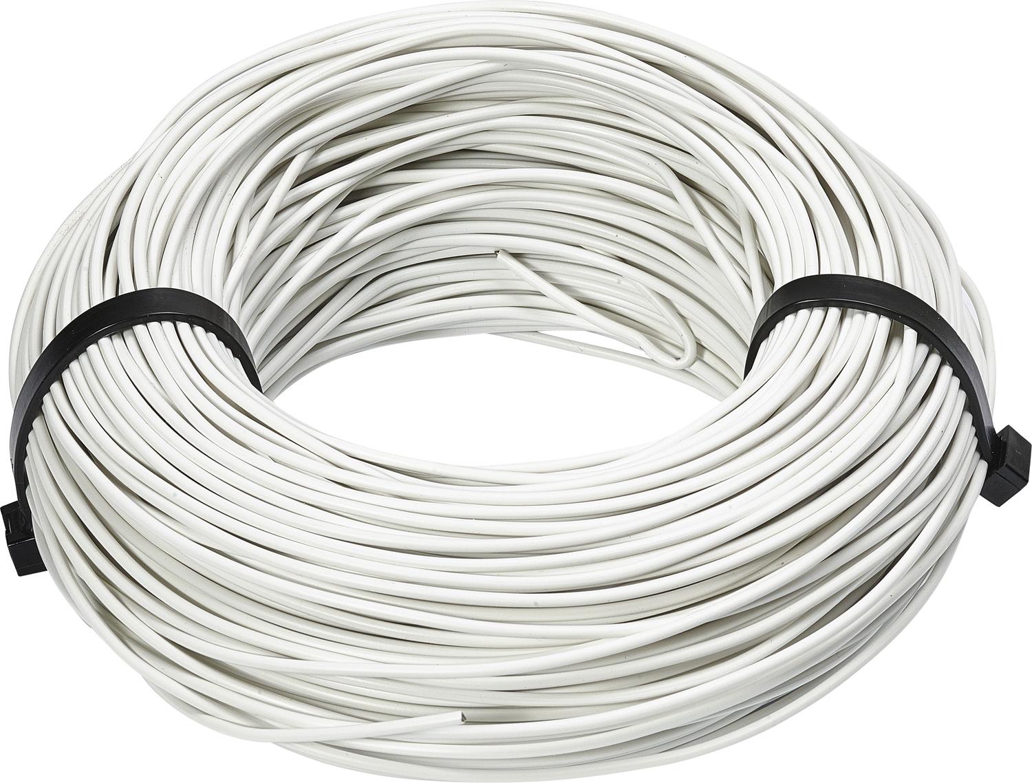 Lashing wire HTR-2303 SS/PVC white | Wibe group